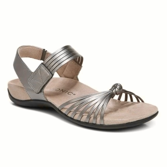 Vionic | Shoes | Vionic Talulah Metallic Leather Sandals | Poshmark
